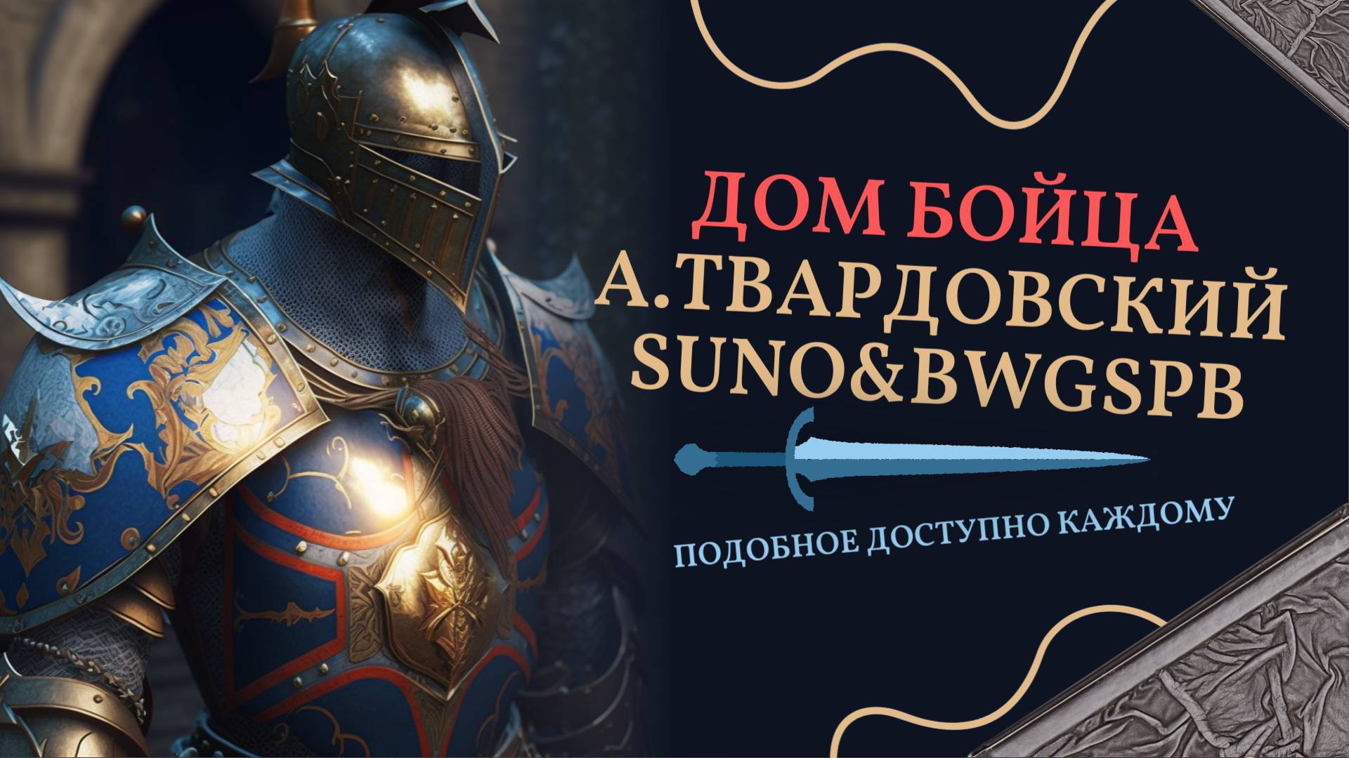 Дом бойца. Стихи А.Твардовского, музыка Suno, а идея BWGSPB. 80-ти летию Победы посвящается.