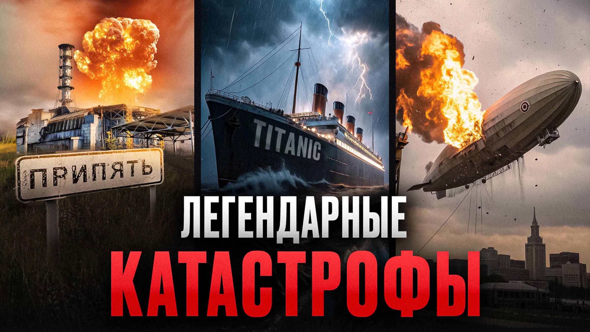 ТРИ КАТАСТРОФЫ, которые изменили мир: Титаник, Чернобыль, Гинденбург