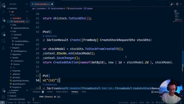 35. ASP.NET Core Web API .NET 8 2024 - PUT (Update)