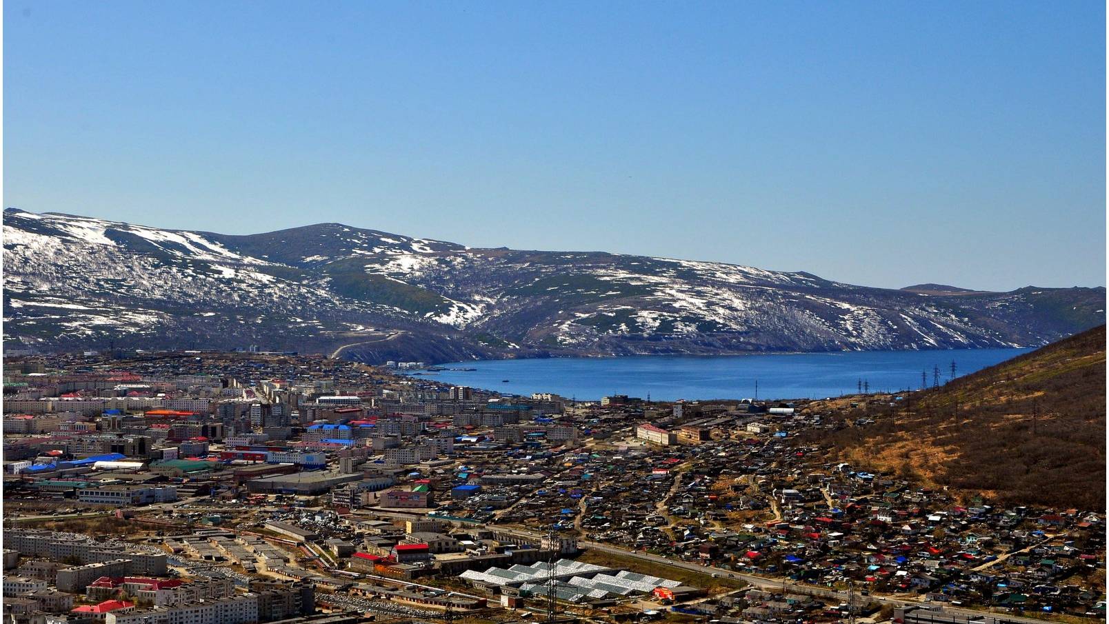 Погожий мартовский денек в Магадане