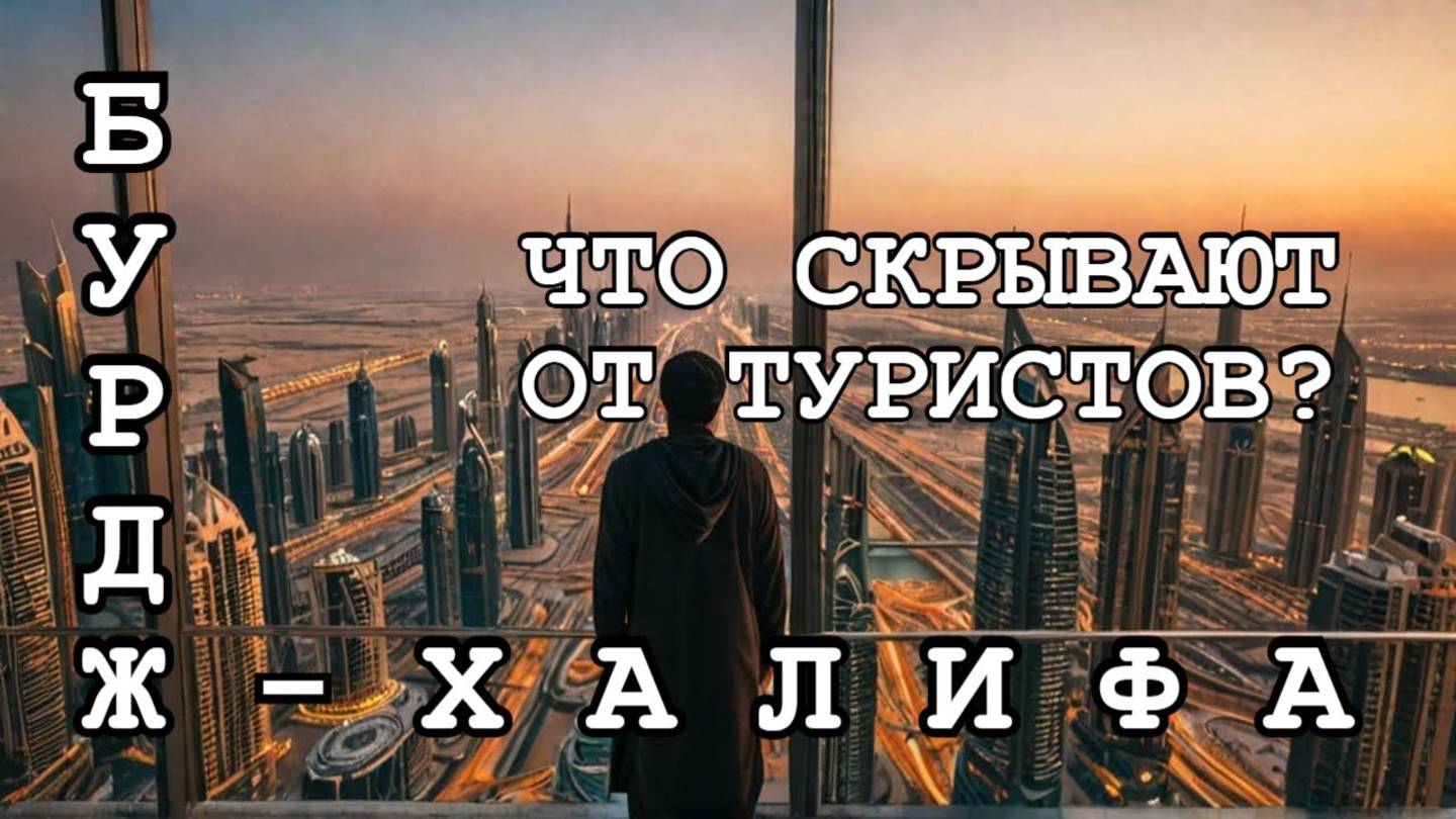Бурдж-Халифа. Подъем на 125 этаж. Эксклюзивные кадры мест, куда обычно не пускают туристов!