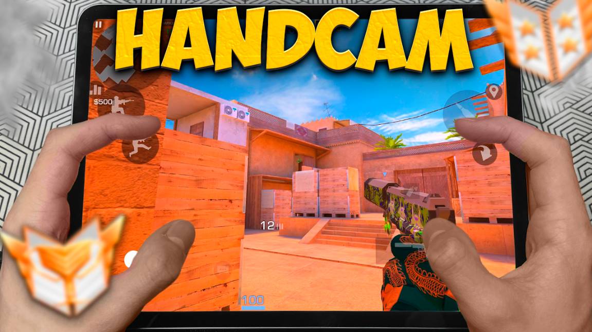 С РАНДОМАМИ НЕВОЗМОЖНО ИГРАТЬ! HANDCAM C iPad pro 2022! Как я играю с АЙПАДА в STANDOFF 2?