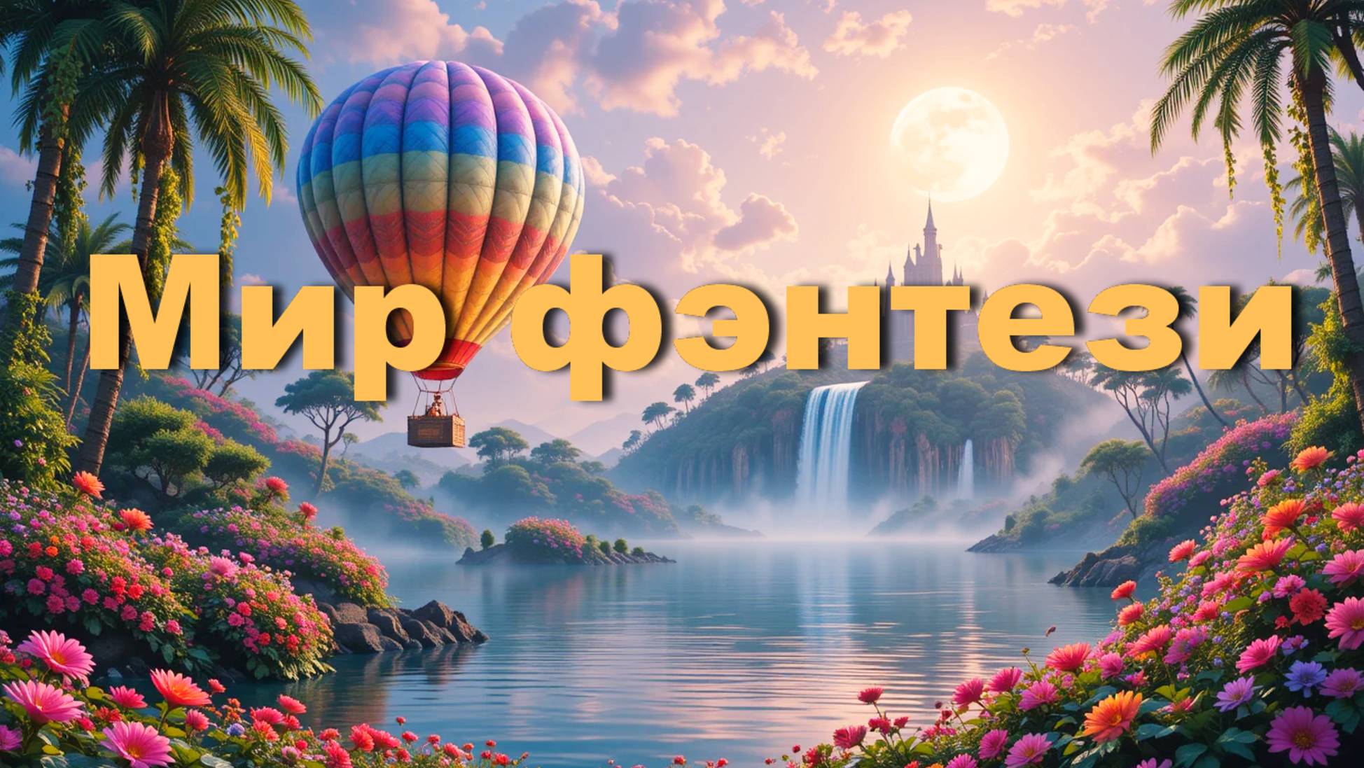 AI-шедевр: Путешествие в фантастический мир природы и гармонии.🦁🌊 Релакс, медитация и вдохновение