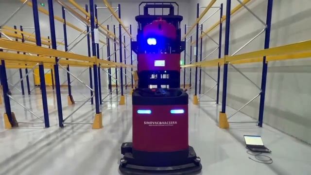 iRAYPLE Forklift in action