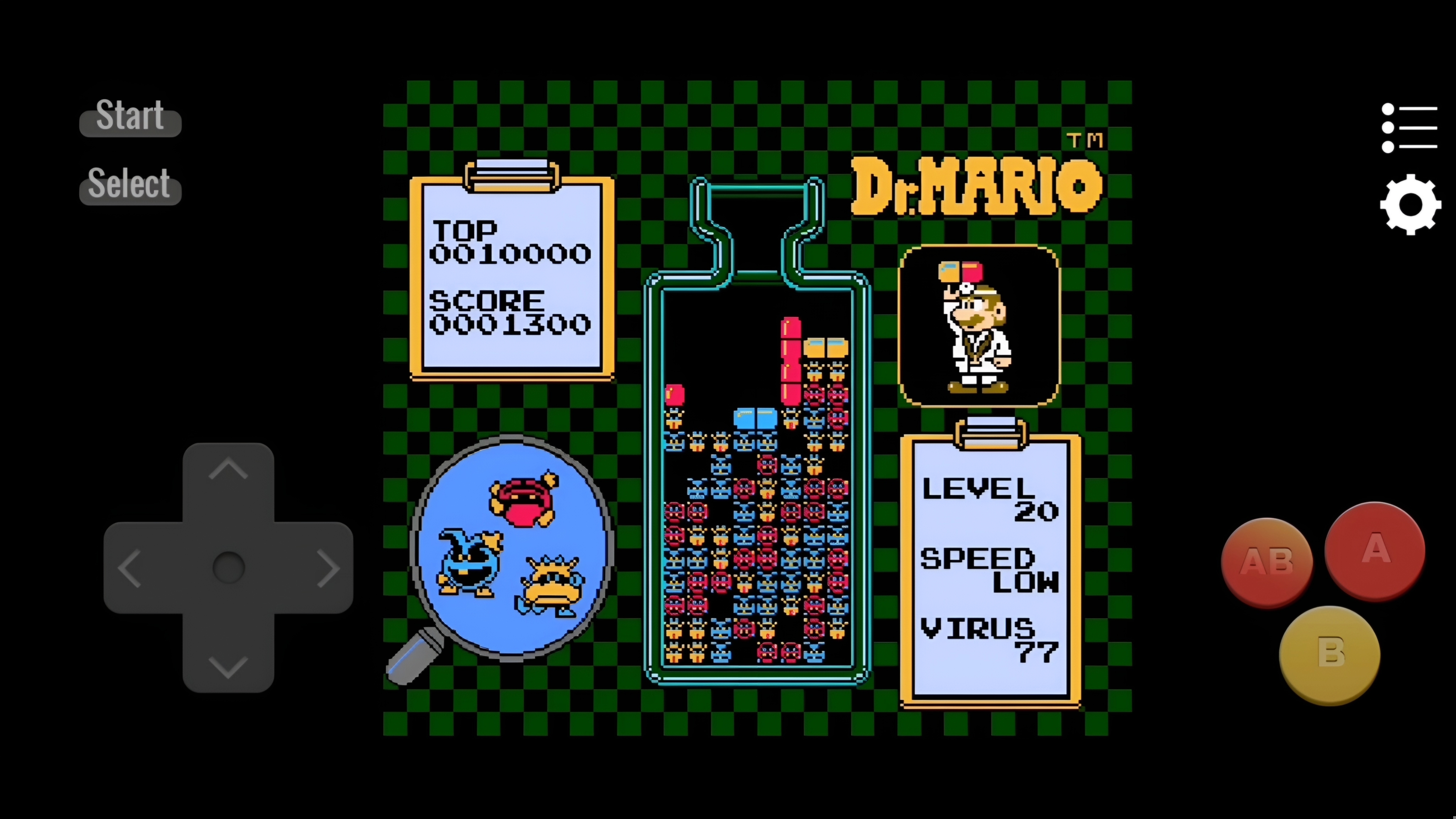 Тряхнул стариной! Сыграл на смартфоне в Dr. Mario (NES, 1990) на 20-м уровне. Игровой хит на Денди!