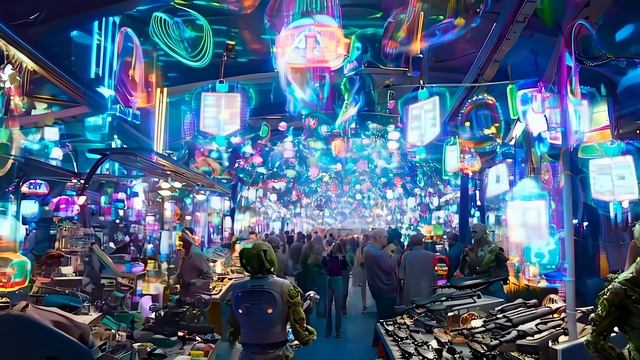 Cyber Exodus The Floating Megaship