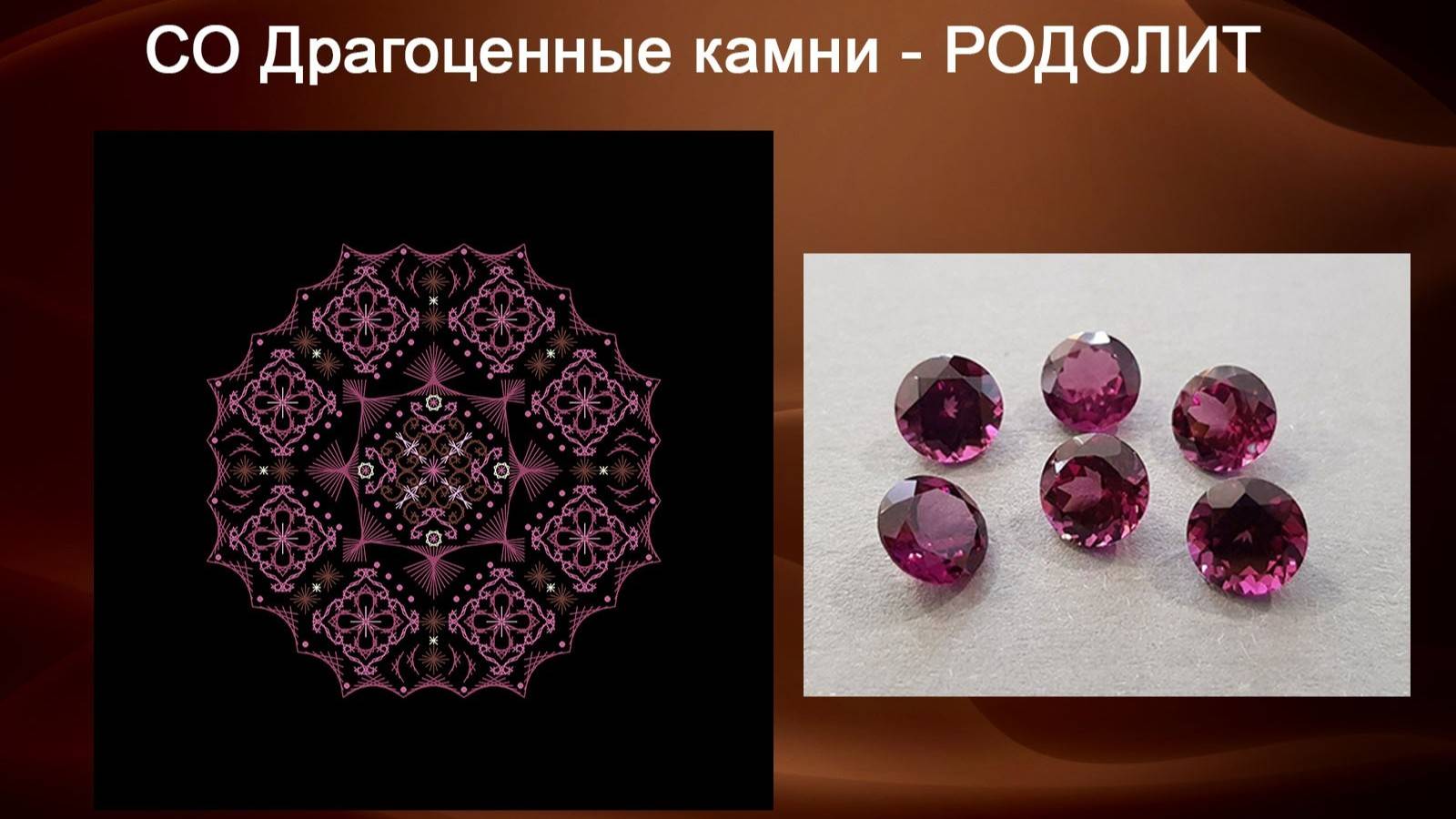 СО «Драгоценные камни». РОДОЛИТ