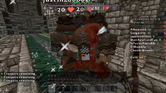 Minecraft Creeper Attack! Держим оборону [1]