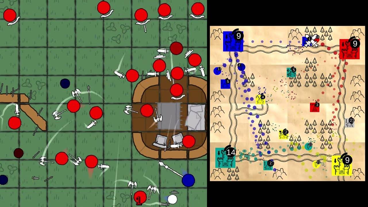 167. Королевская битва | Marble Kingdoms Battle| Кто победит?