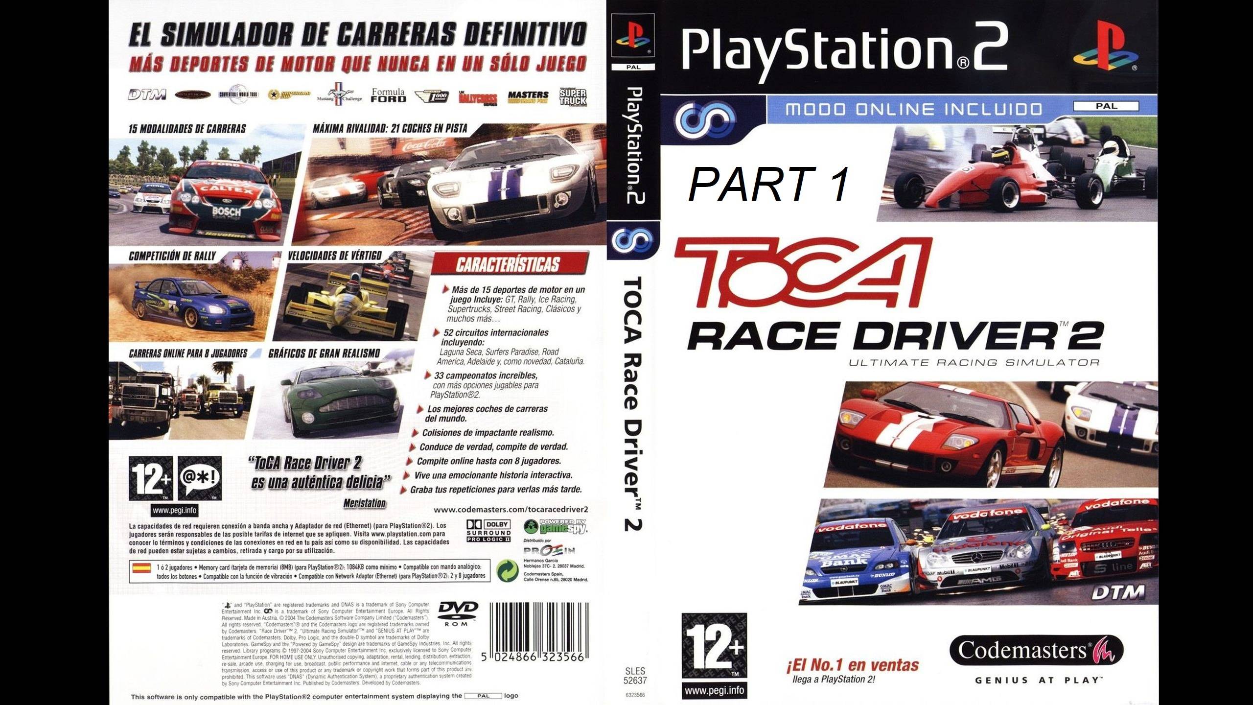 TOCA Race Driver 2. Part 1