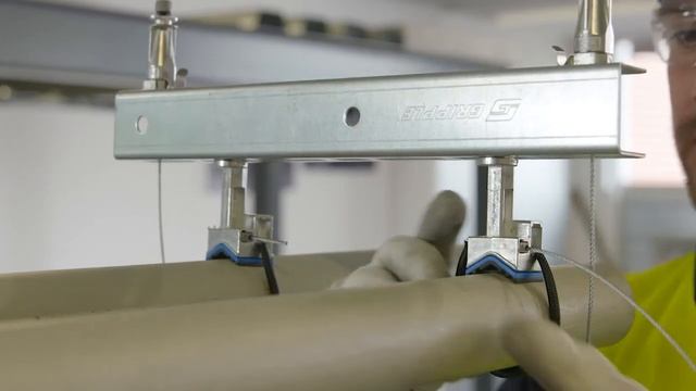 Тросовые подвесы линейки UniGrip для монтажа трубопроводов