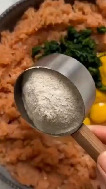 Рыбные котлеты со шпинатом и зеленью 🤌