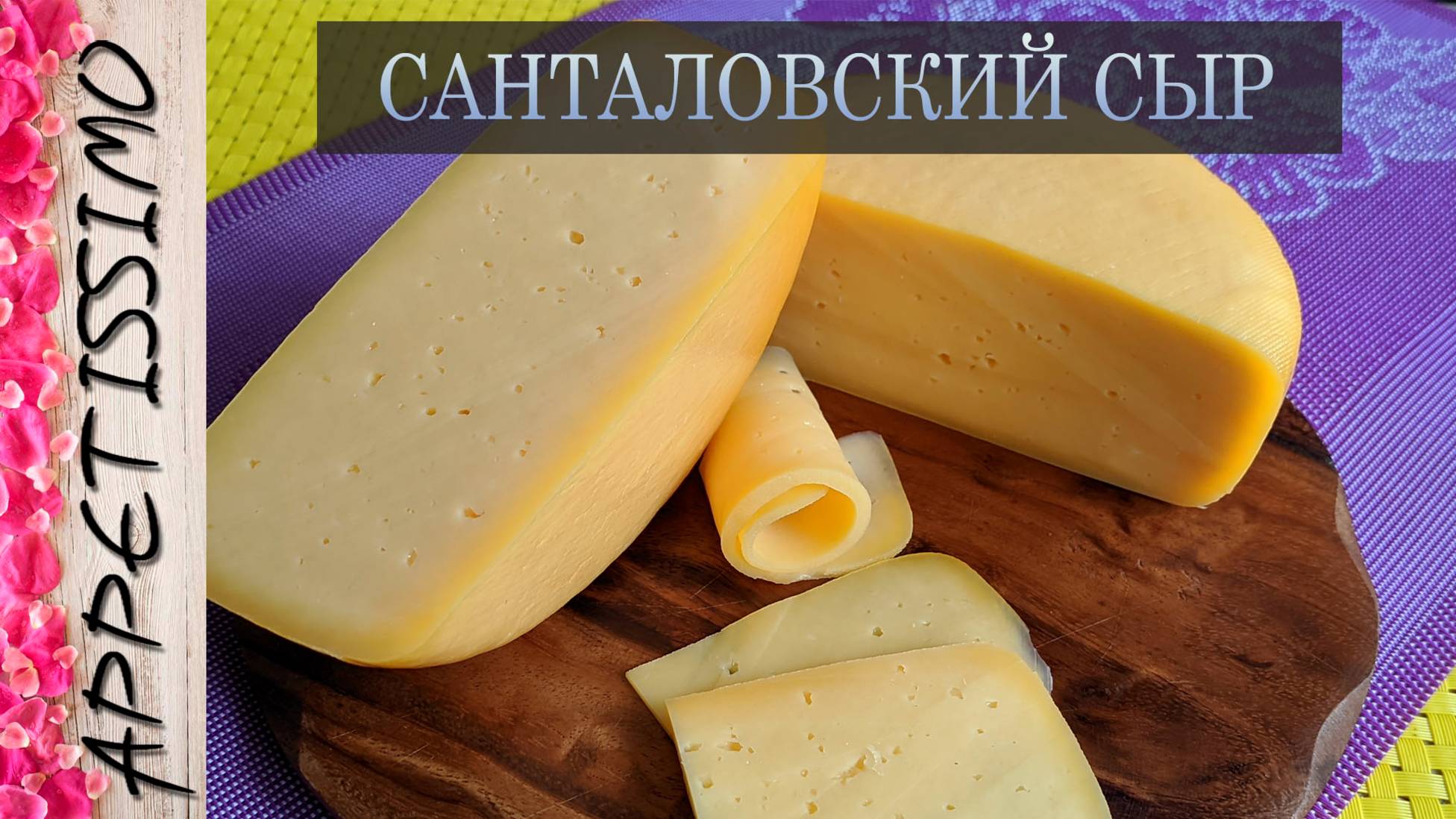 СЫР САНТАЛОВСКИЙ: пошаговая технология ☆ Как сделать Санталовский сыр - от 60 дней созревания