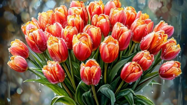 ПОЗДРАВЛЕНИЯ С 8 МАРТА КРАСИВЫЕ 🌸🎶