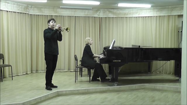 Попов Максим. Концертный этюд. Б. Анисимов