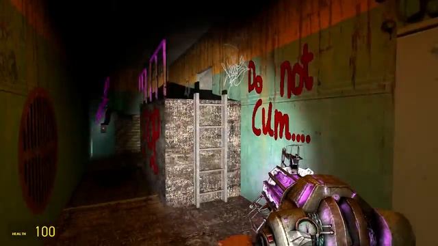 Garry's Mod хоррор карты - Голодная женщина [5]