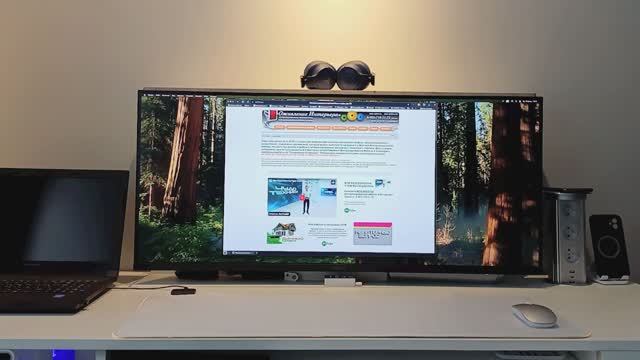 Поднимающийся Монитор 40 дюймов. Linak