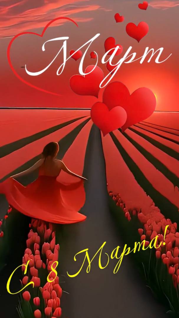 Люблю март! С 8 марта! #shorts