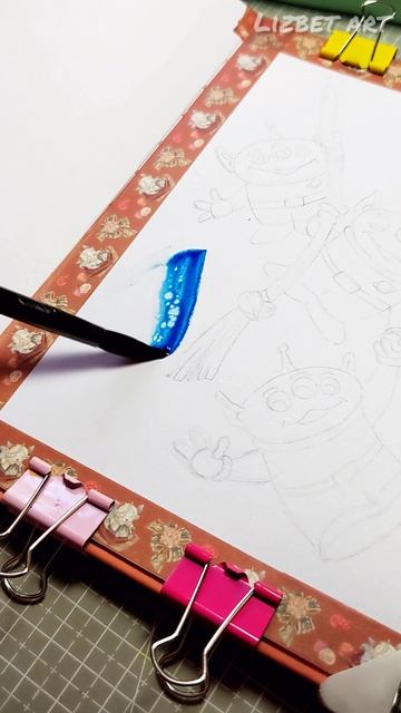 История игрушек🧸#tiktok #shorts #art #gouache #lizbet