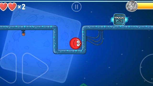 Играем в  Red ball 4. красный шар 4