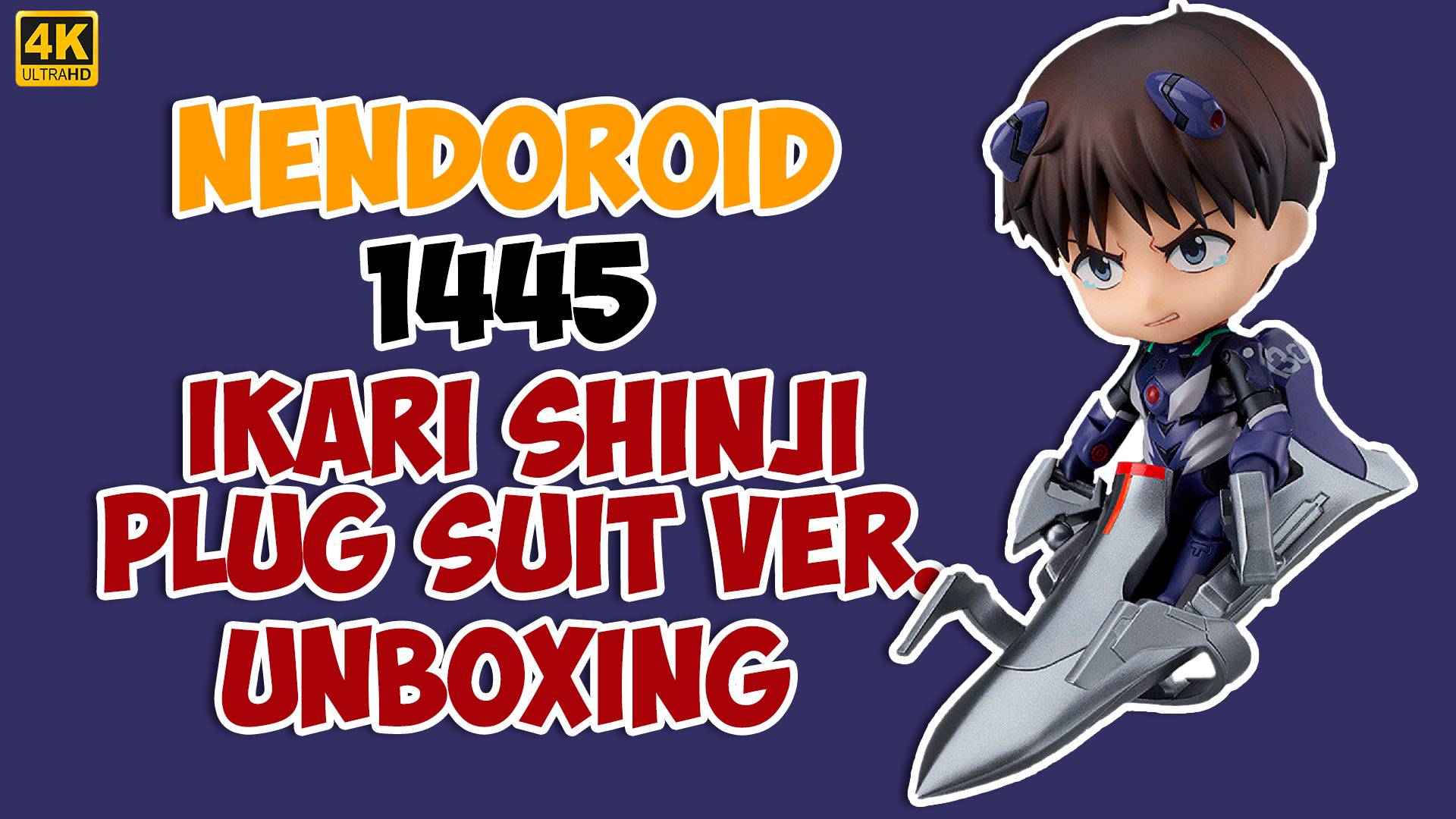 Nendoroid  Ikari Shinji Plug Suit Ver. 1445: Быстрая распаковка на аниме фигурки.