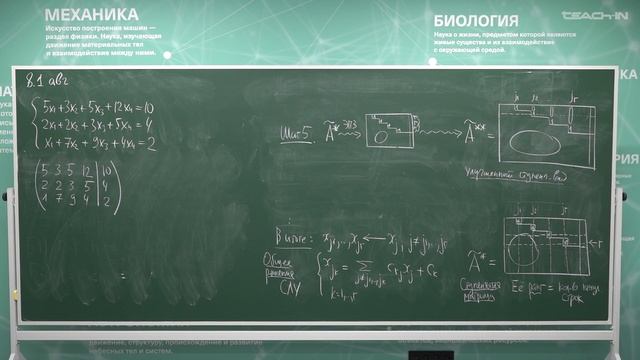 Тимашёв Д.А. - Алгебра. Семинары Ч1 - 2. Метод Гаусса решения систем линейных уравнений
