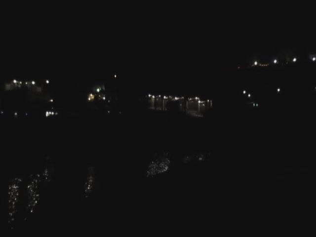 Алупка. Ночной берег.