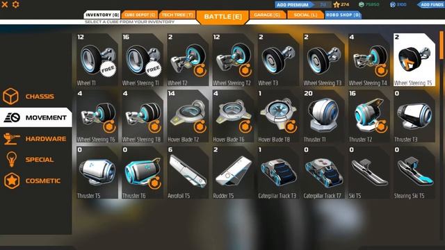 Познавательный Robocraft! Измерение скорости: Колёса [1]