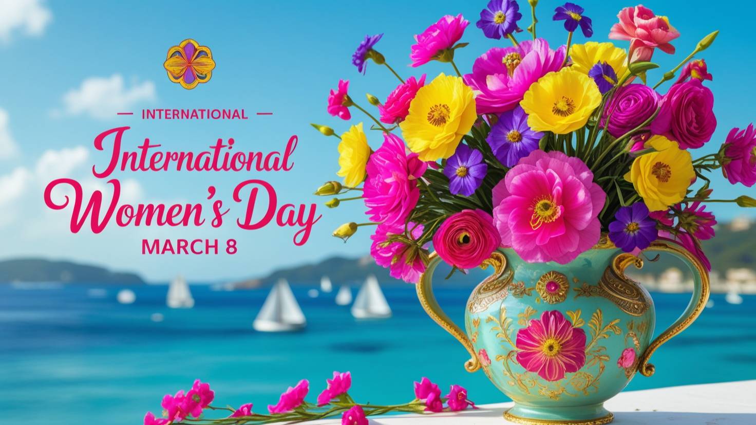 Дорогая Людмила с 8 Марта!