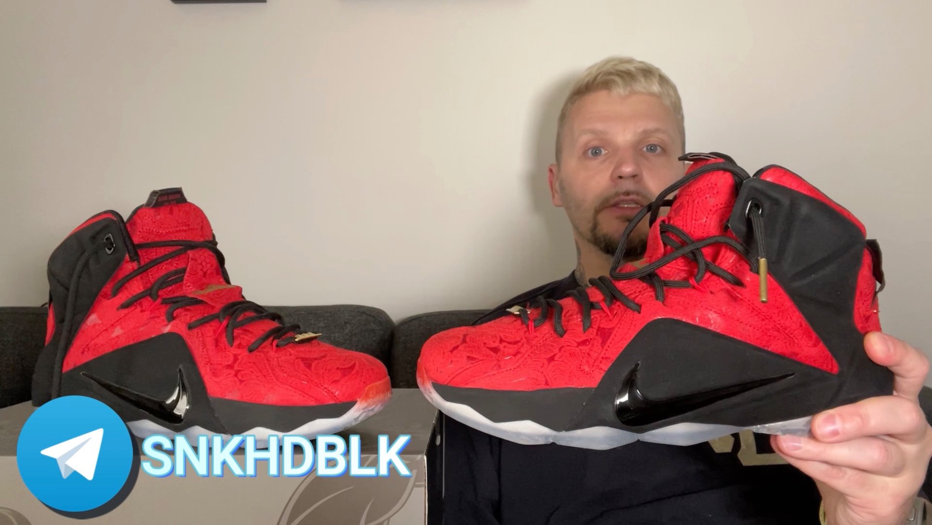 Обзор кроссовок №234: Nike LeBron XII EXT "Red Paisley"