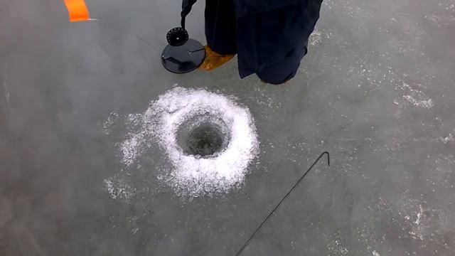 Последний лёд. Ловля крупной щуки и окуня на жерлицы ( Флажки ) весной часть 2