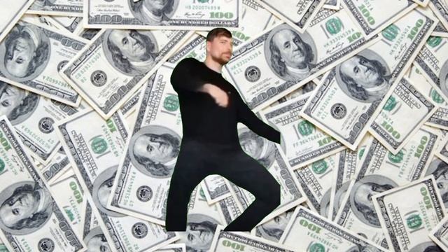 мистер бист танцует под песню