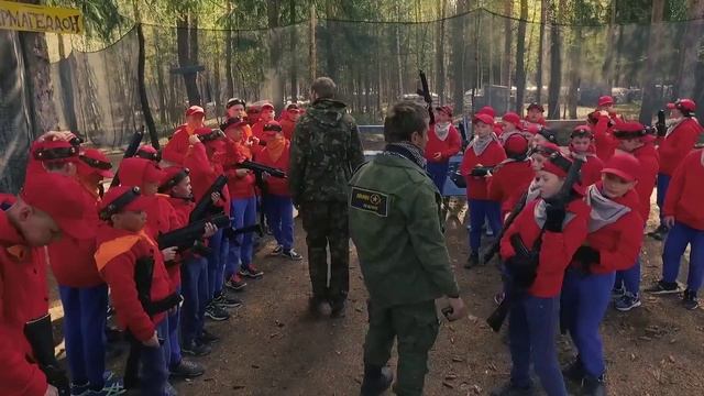 Лазертаг. Дети. Суворовское училище