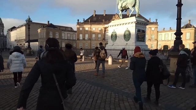 Выезд датского принца из дворца.Копенгаген. 02.01.2018 г.