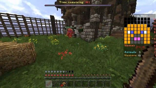 Minecraft Farm Hunt! Прячемся и убиваем [1]