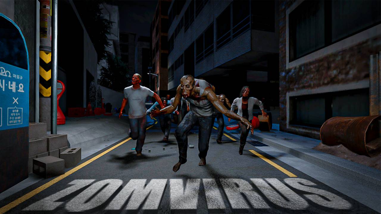 ЭКСТРАКШЕН ЗОМБИ ШУТЕР | ПЕРВЫЙ ВЗГЛЯД | ZOMVIRUS | VR GAME