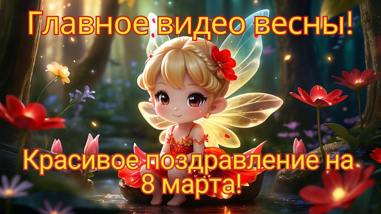 ✨ С Днём 8 Марта! Пусть весна подарит вам счастье! 🌸