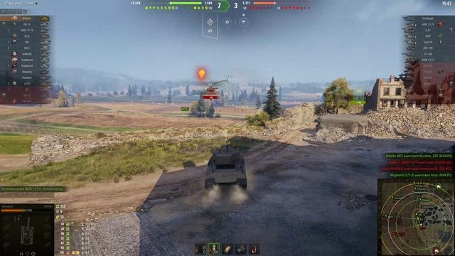 Первый бой с огнеметчиком. ОГОН! | Мир Танков