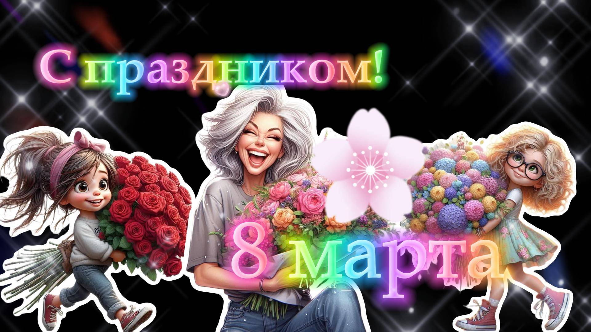 8 марта! 💝🎶👑ТЫ - королева!