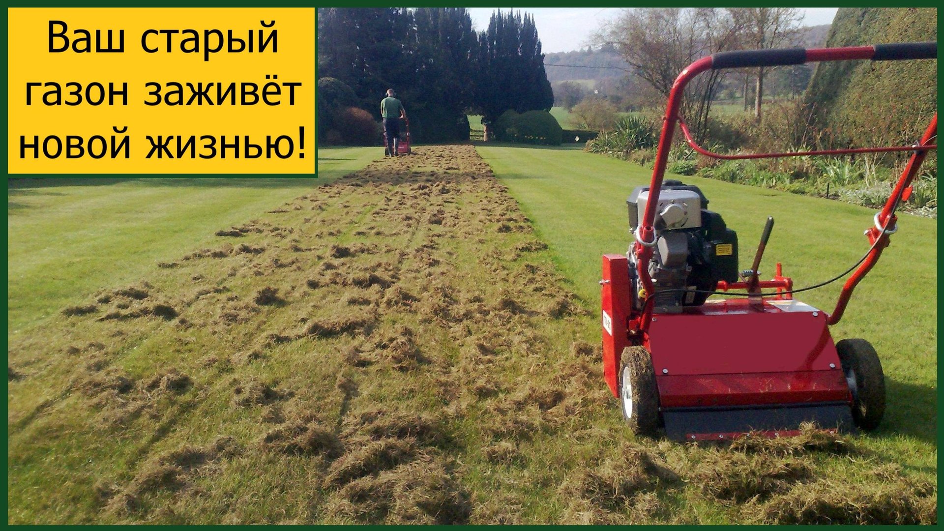 Беспроводной Аэратор Скарификатор Вертикуттер почему он нужен для Вашего газона