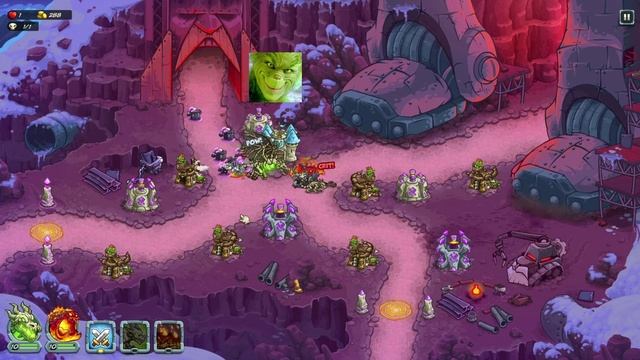 Kingdom Rush 5: Alliance (Безумец) → 23.Врата Черностали # Героическое И Железное Испытания ッ✌