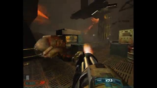 Портал закрыт человечество в безопасности в DOOM 3[ Пещеры 1-2 и Главный Раскоп]