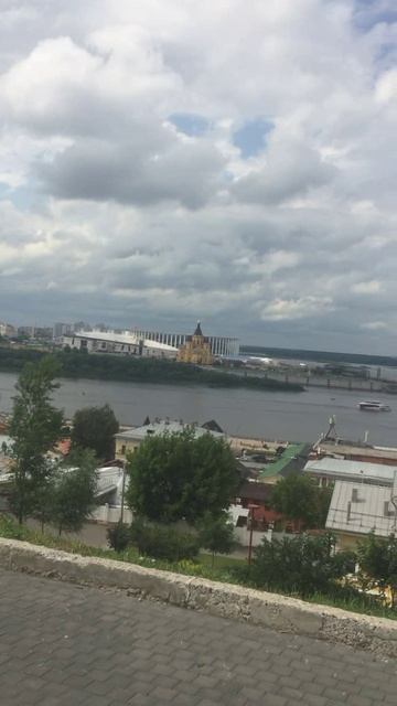 вид на Волгу