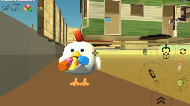 Чикен ган играю с другом