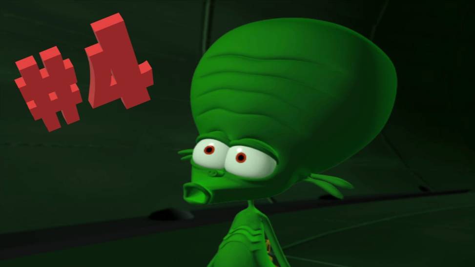 Подстава с желтой субмариной  ▶ Stupid Invaders: Тупые пришельцы #4