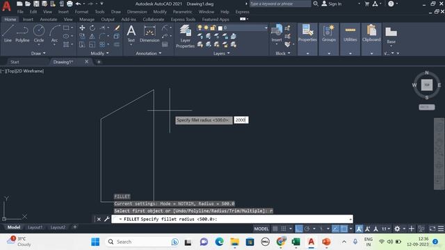 23 - Fillet and Practicing Advanced Editing Creating Rounded Corners