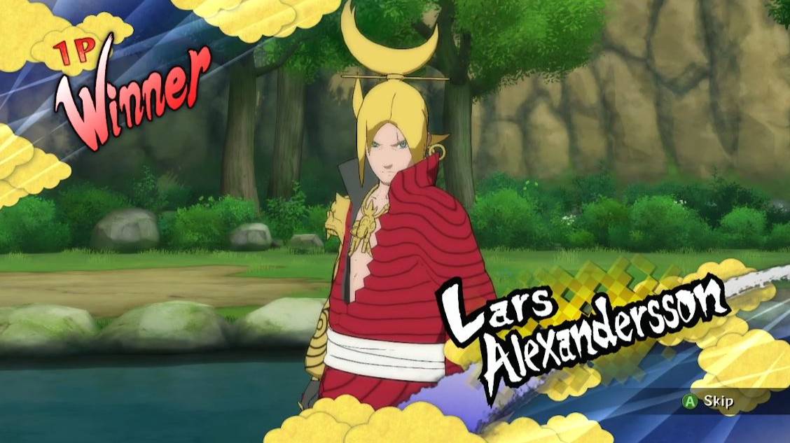 NARUTO SHIPPUDEN Ultimate Ninja STORM 2.Lars vs Guy[ラースVSガイ]