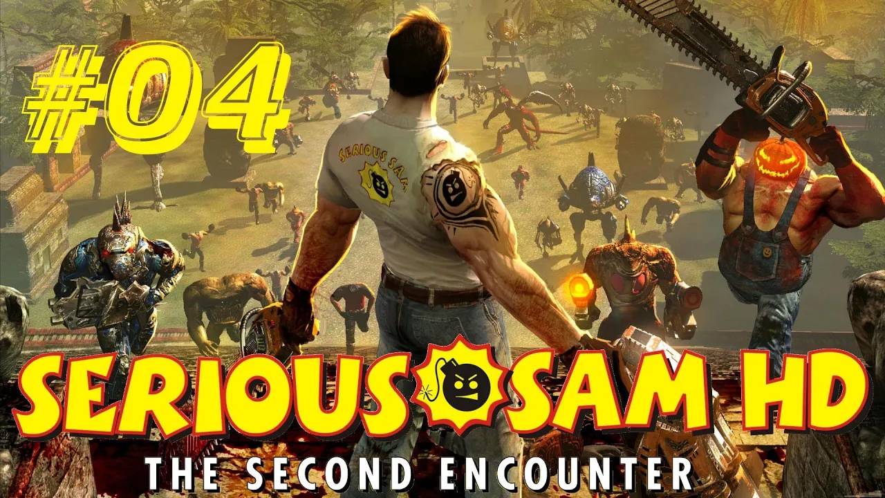 Serious Sam HD The Second Encounter Прохождение Без Комментариев #4: Теотиуакан - Змеиные Дворы