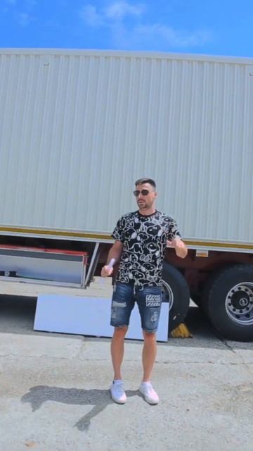 Китайский полуприцеп-фургон корнями из Японии #полуприцеп #трейд