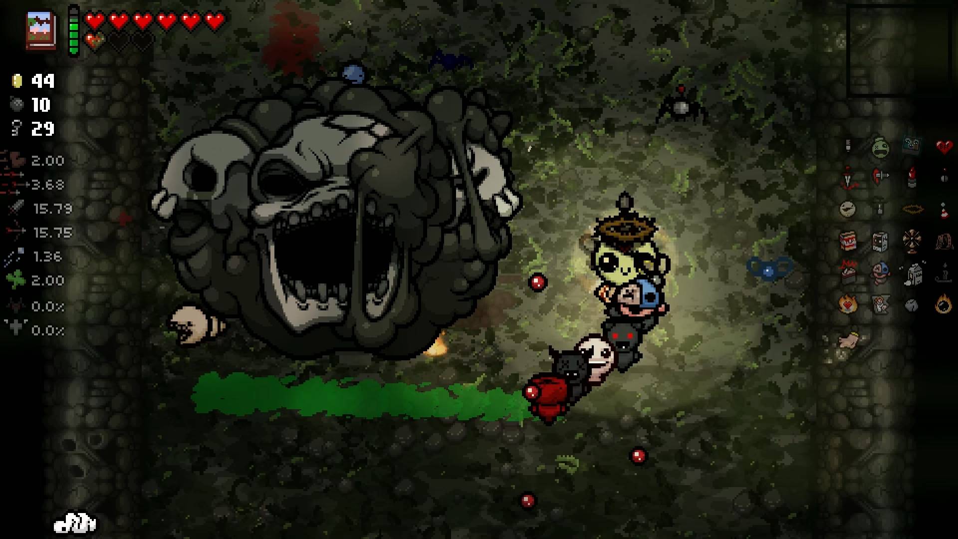 The Binding of Isaac: Rebirth - Cain vs Mother (Corpse) [#8]